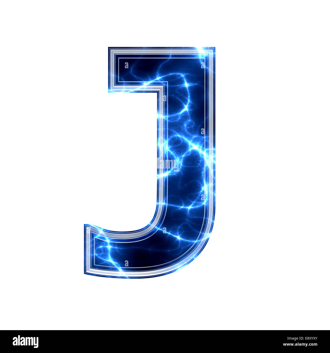 electric 3d letter Stock Photo - Alamy