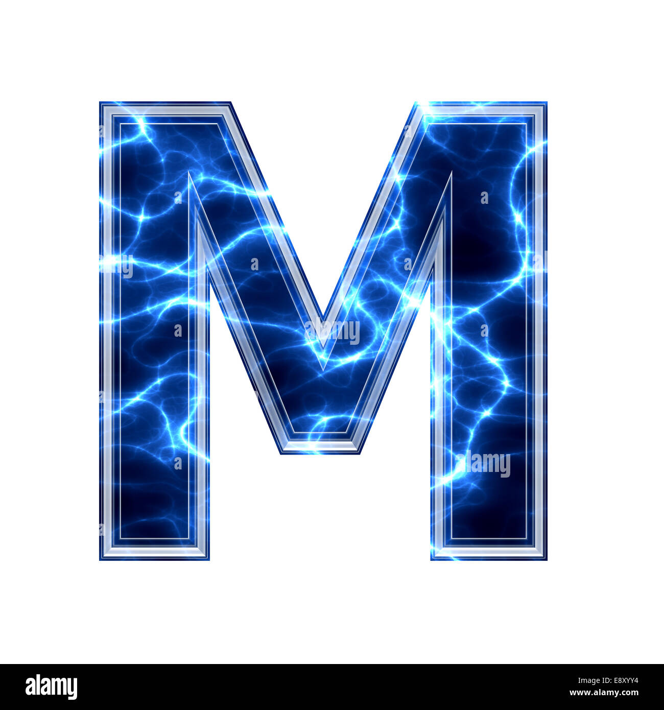 electric 3d letter Stock Photo - Alamy