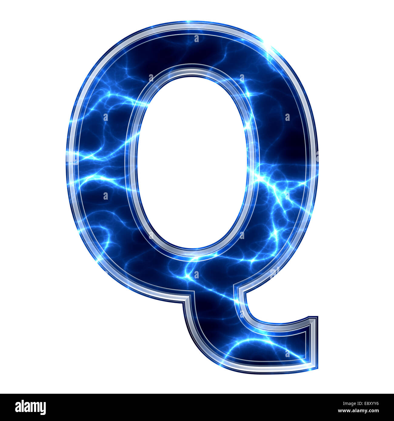 electric 3d letter Stock Photo - Alamy