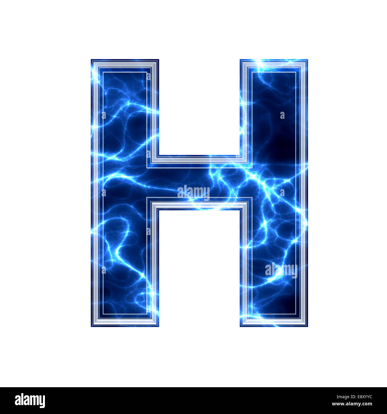 electric 3d letter Stock Photo - Alamy