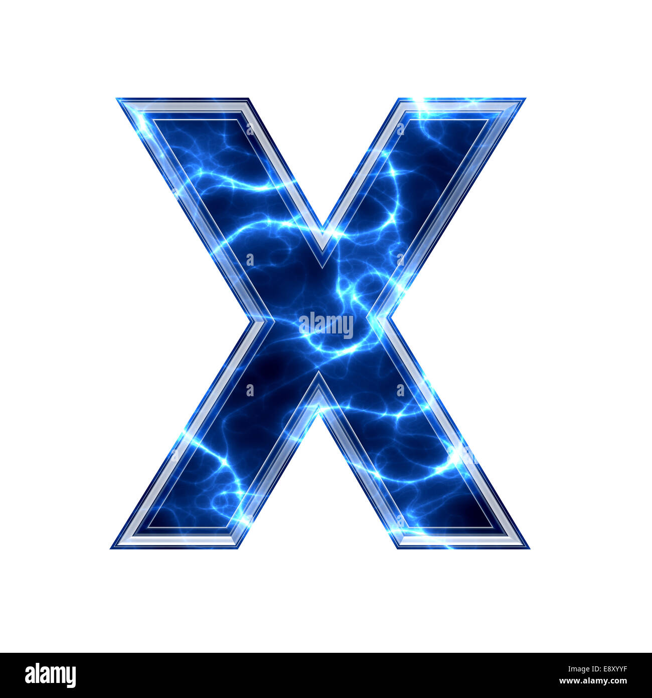 electric 3d letter Stock Photo - Alamy