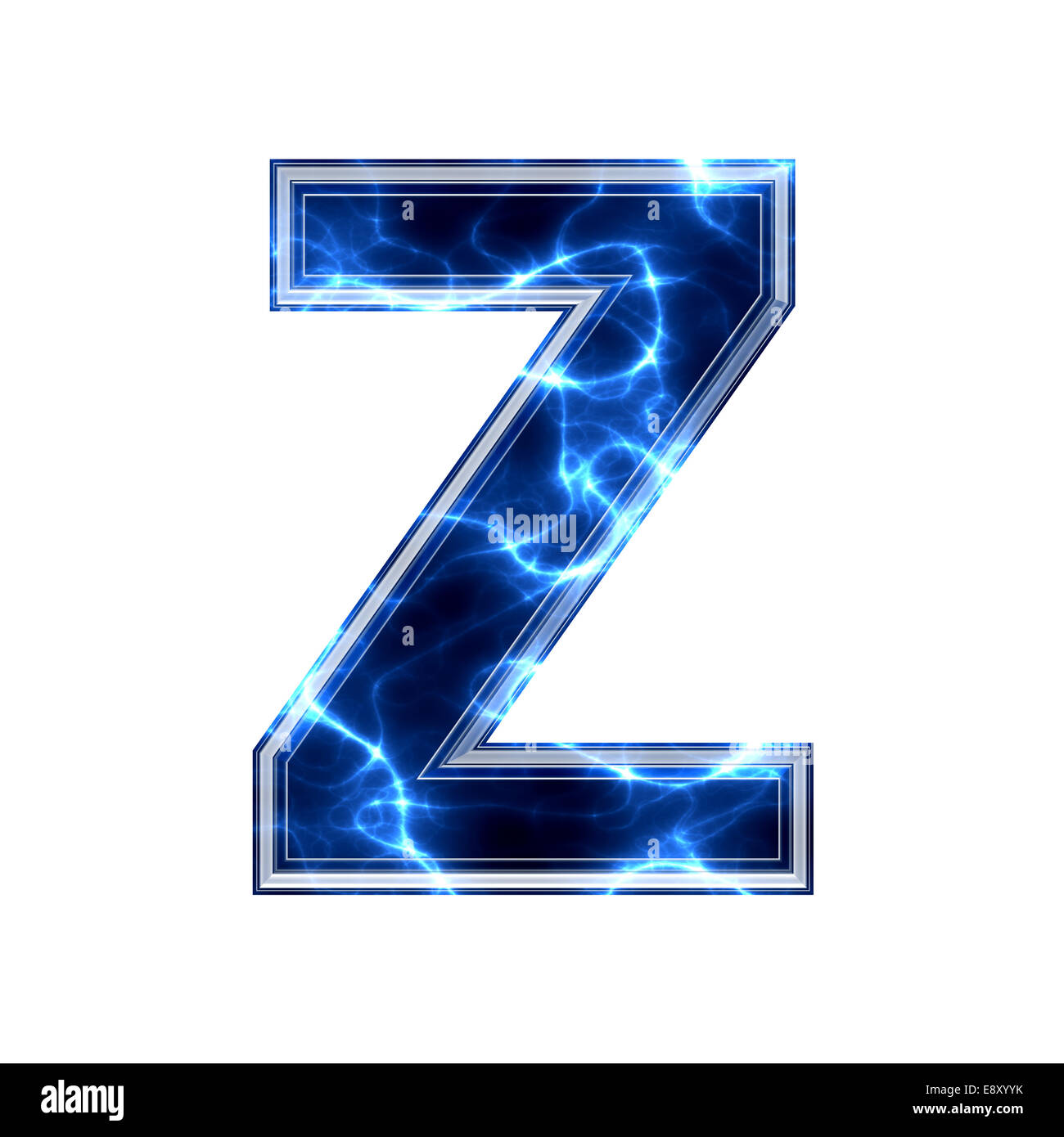 electric 3d letter Stock Photo - Alamy