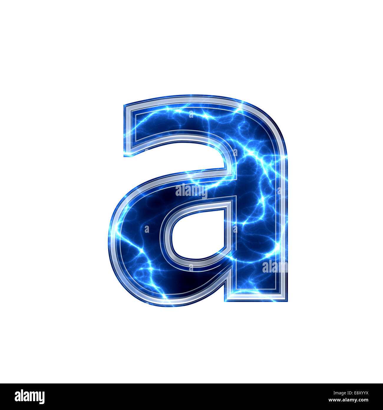 electric 3d letter Stock Photo - Alamy
