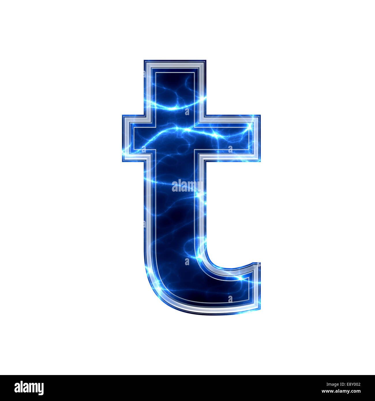 electric 3d letter Stock Photo - Alamy
