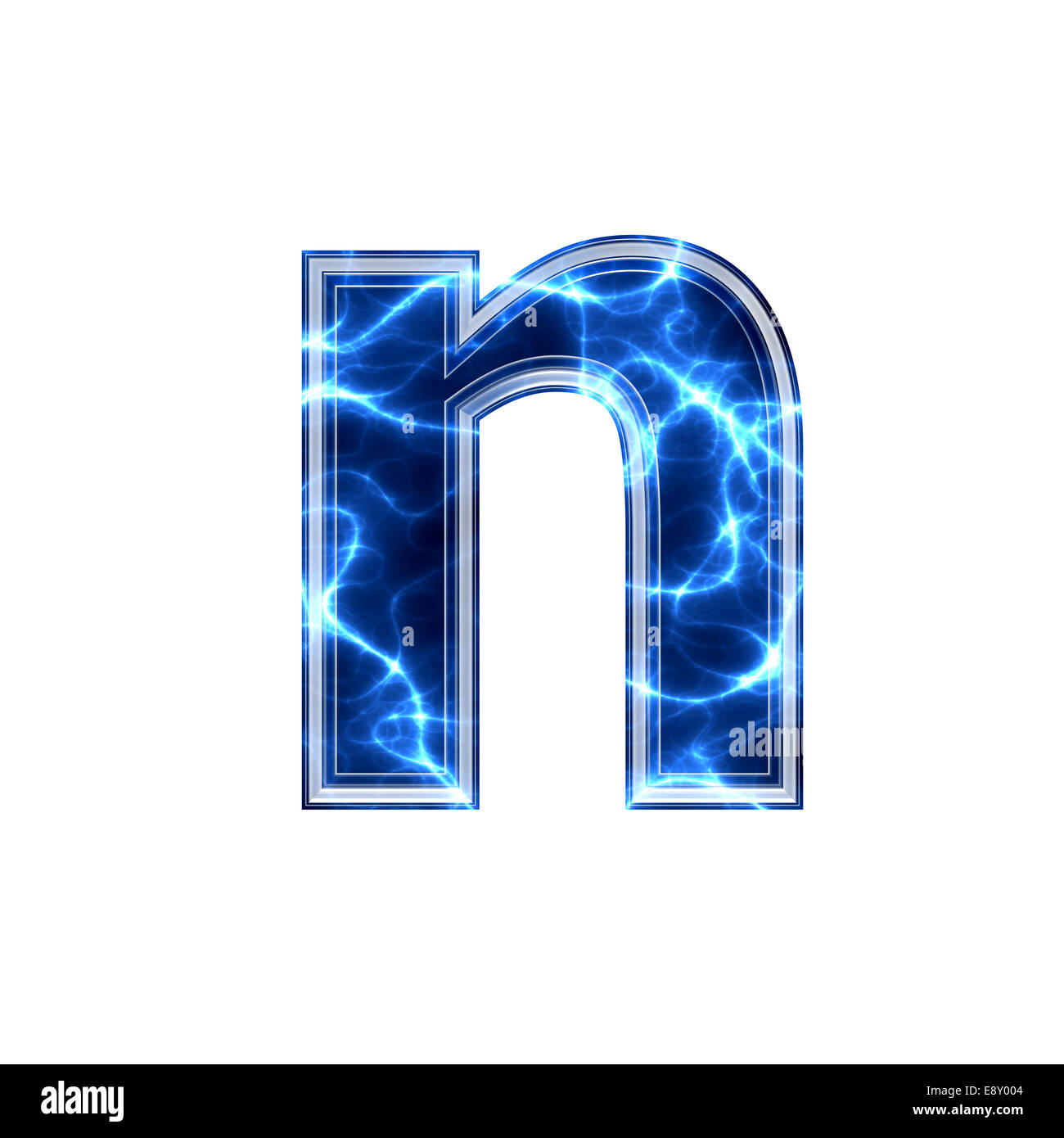 electric 3d letter Stock Photo - Alamy