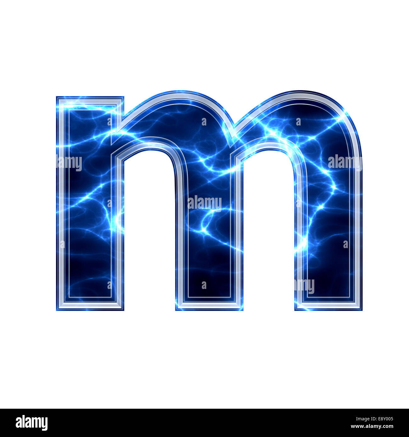 electric 3d letter Stock Photo - Alamy