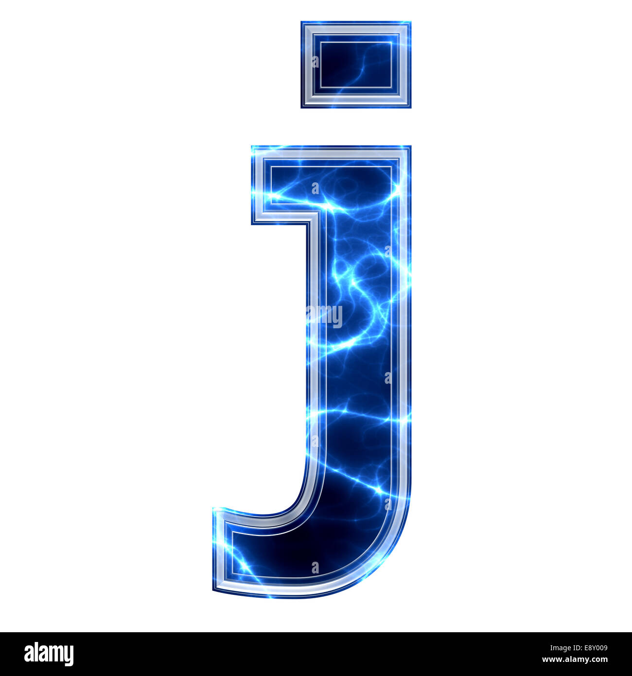 electric 3d letter Stock Photo - Alamy