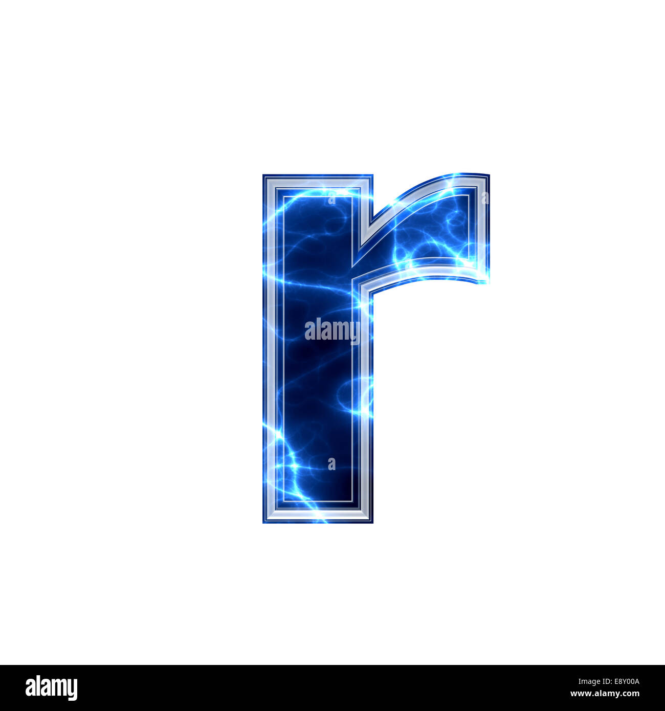 electric 3d letter Stock Photo - Alamy