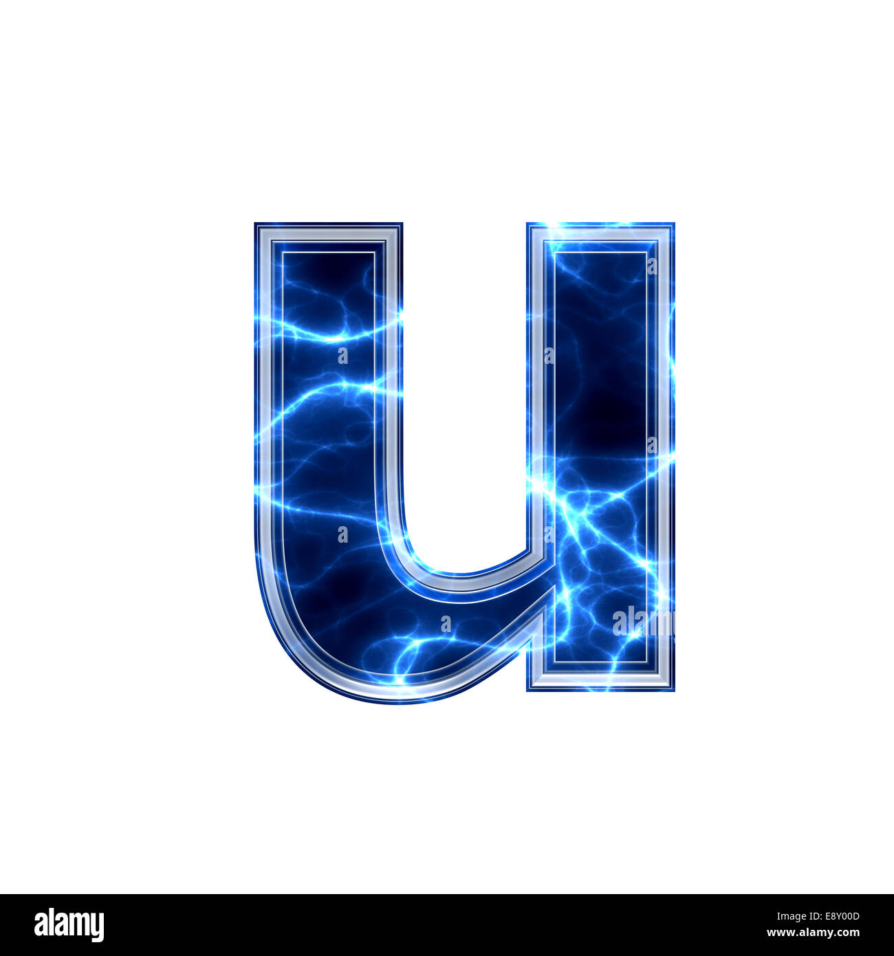 electric 3d letter Stock Photo - Alamy