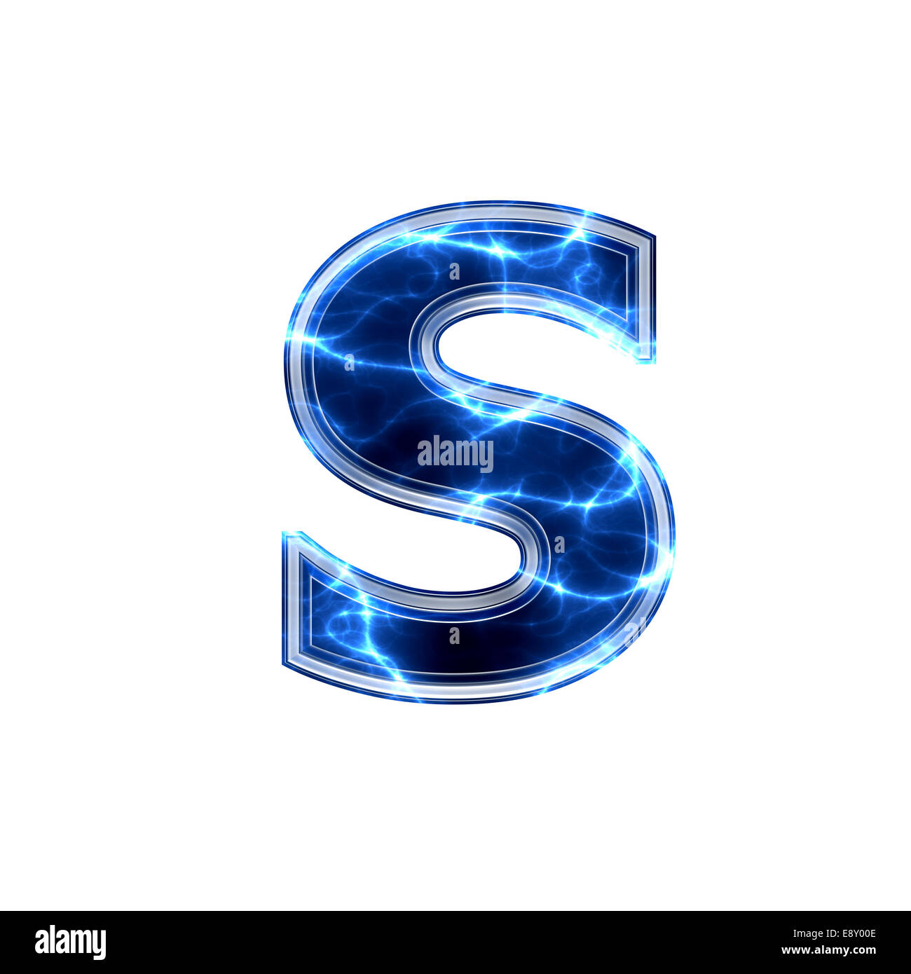 electric 3d letter Stock Photo - Alamy