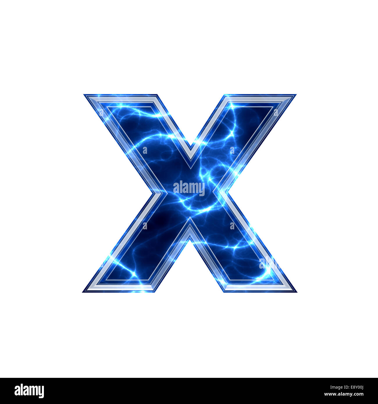 electric 3d letter Stock Photo - Alamy