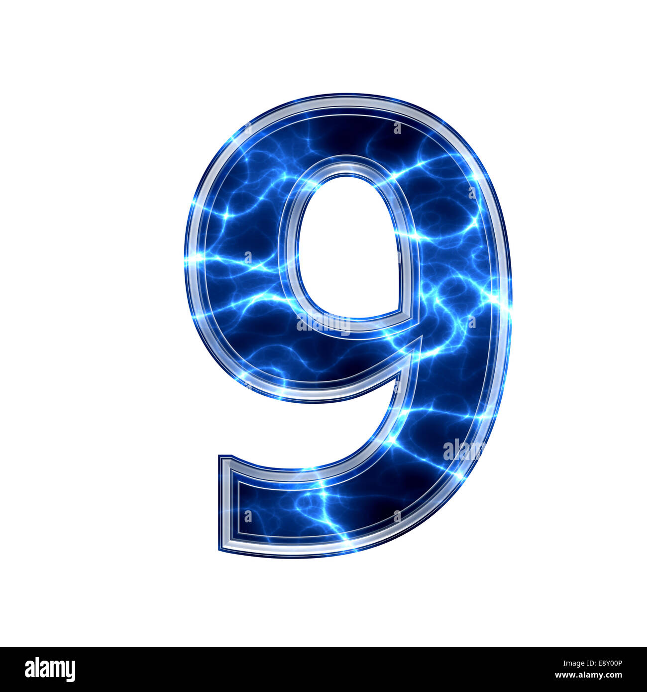 Number e Cut Out Stock Images & Pictures - Alamy
