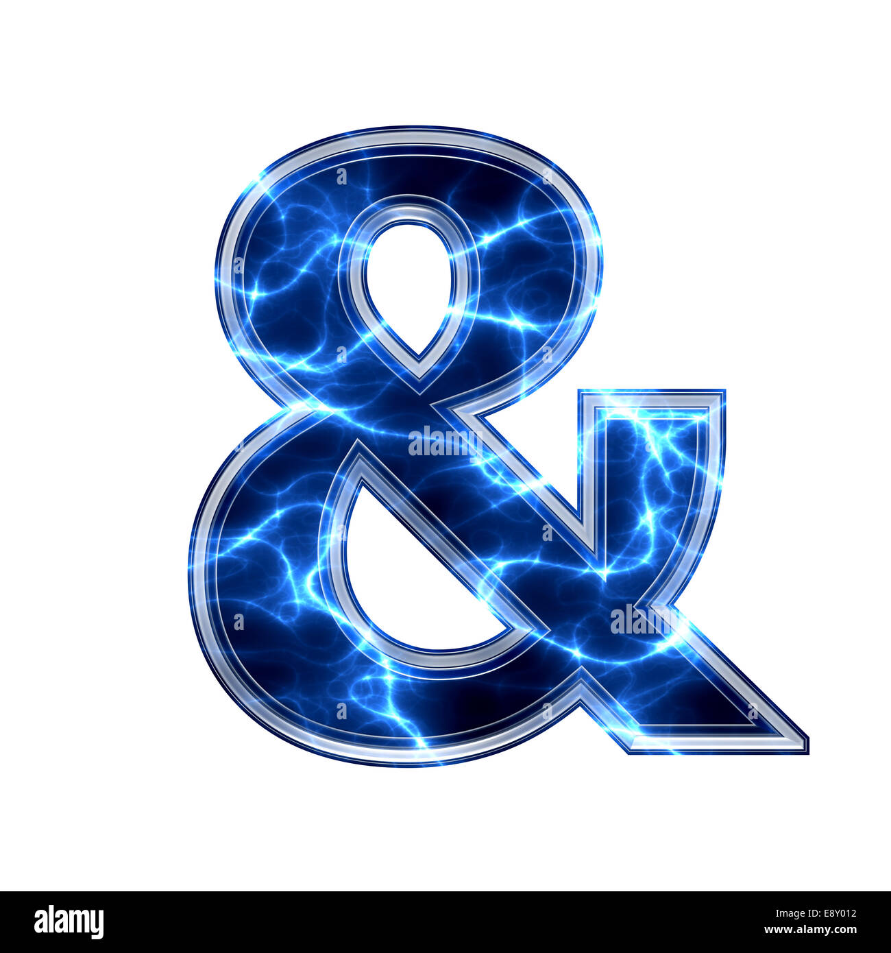 electric 3d sign Stock Photo - Alamy