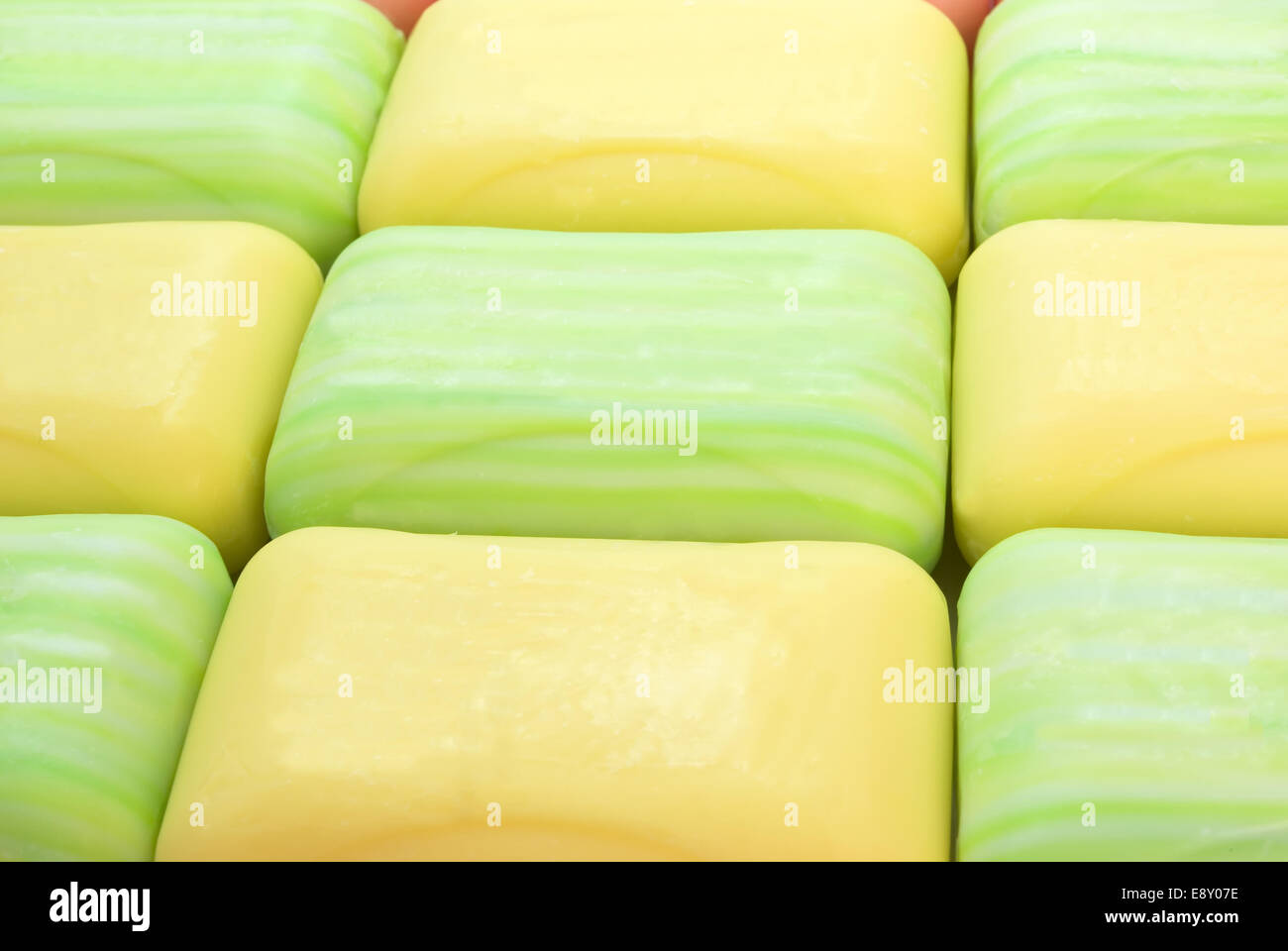 colorful pieces of soap Stock Photo - Alamy
