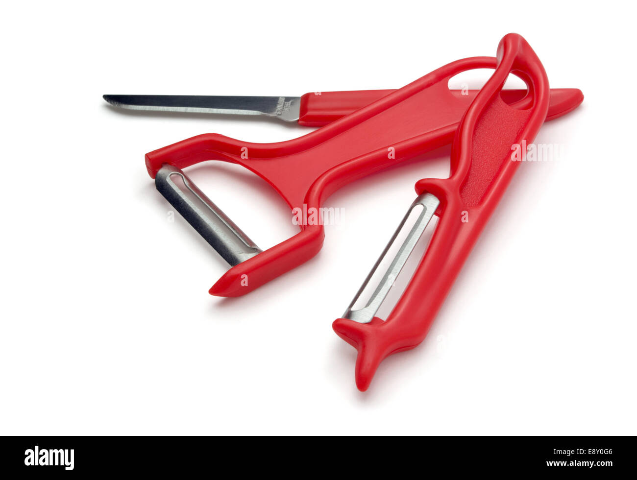 Red knives hi-res stock photography and images - Alamy