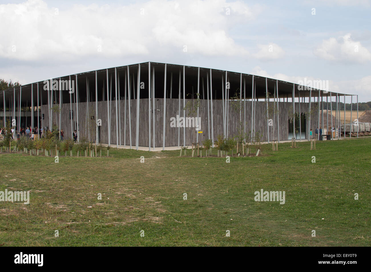Stonehenge visitor building Stock Photo - Alamy