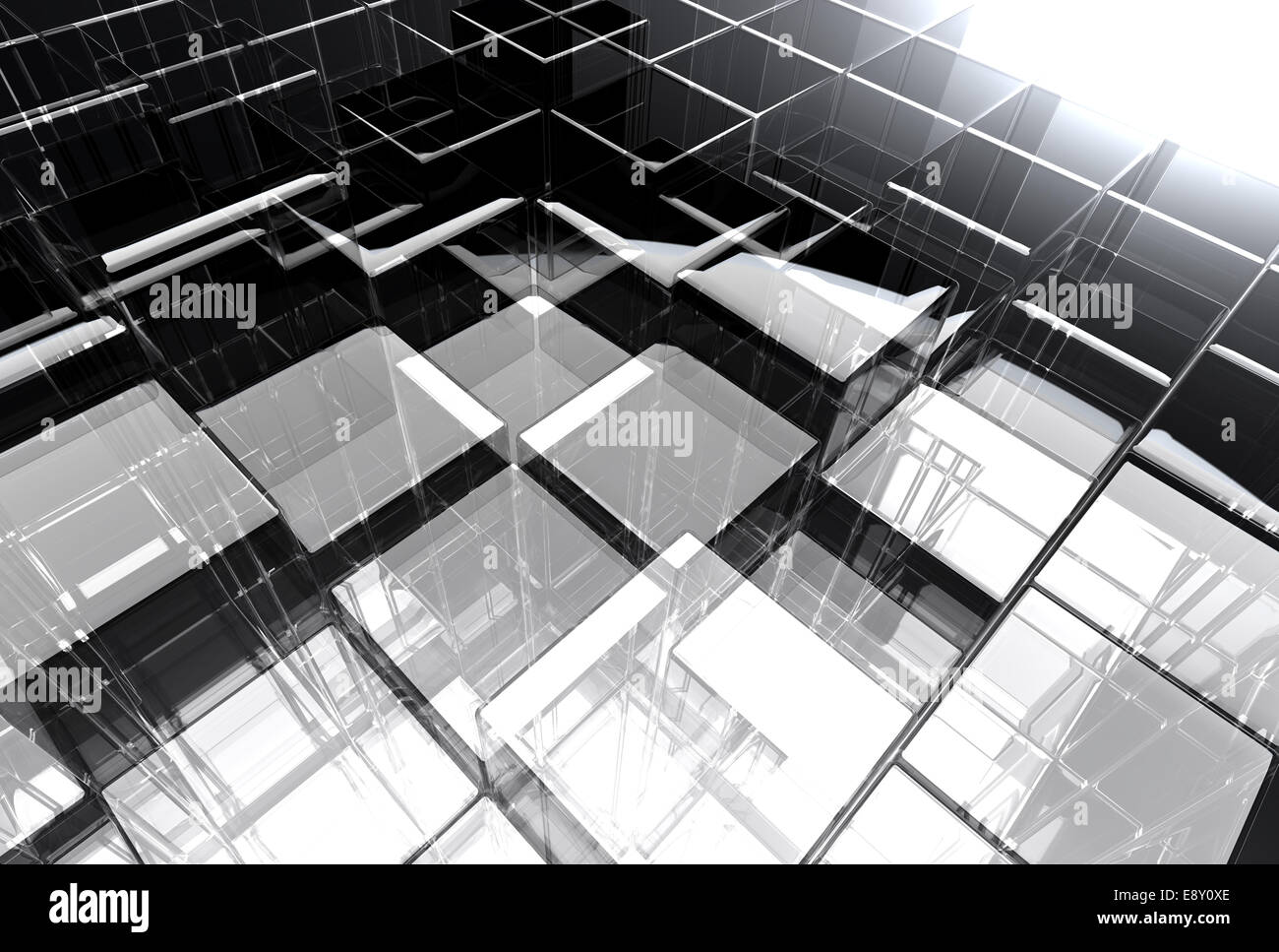 abstract glass structure Stock Photo - Alamy