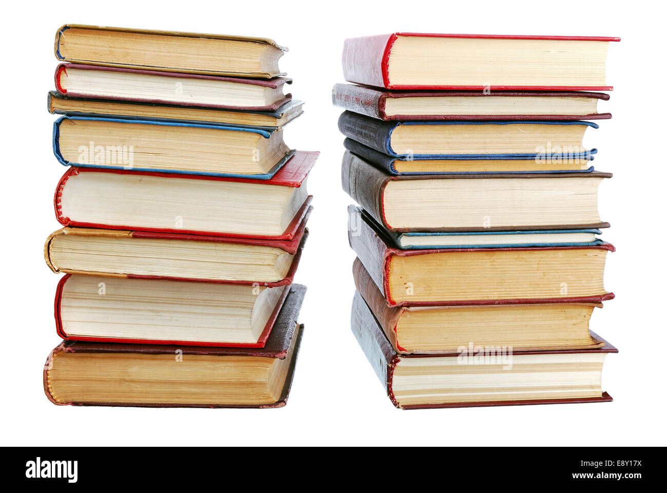 pile of old books Stock Photo - Alamy