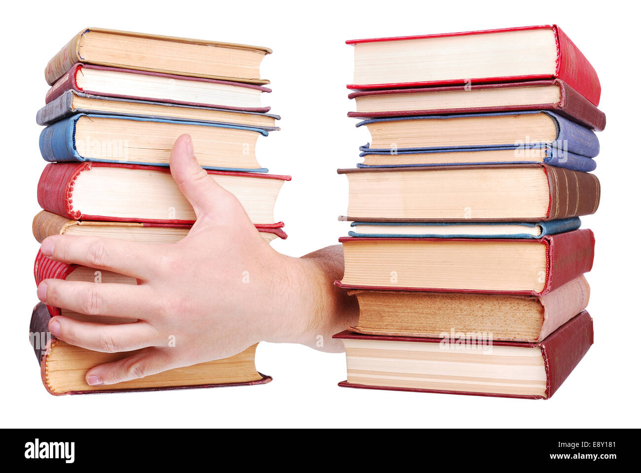 Palm reading hand Cut Out Stock Images & Pictures - Alamy