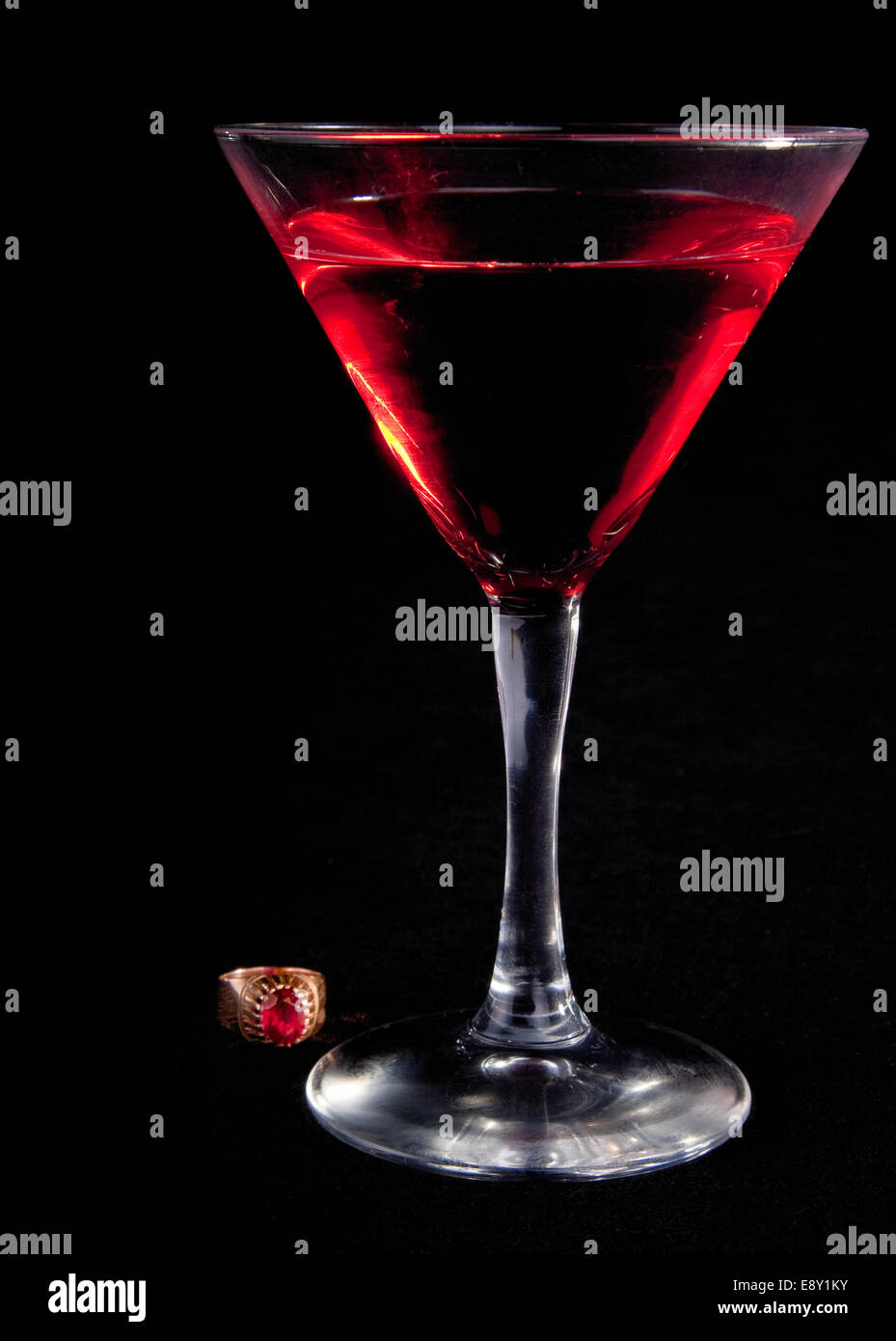 Gold ruby glass hi-res stock photography and images - Alamy