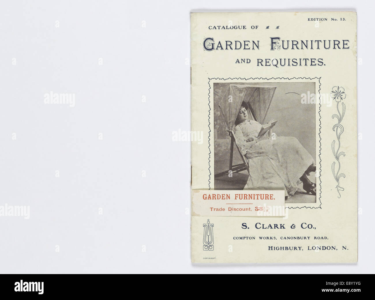 Edwardian book cover hi-res stock photography and images - Alamy