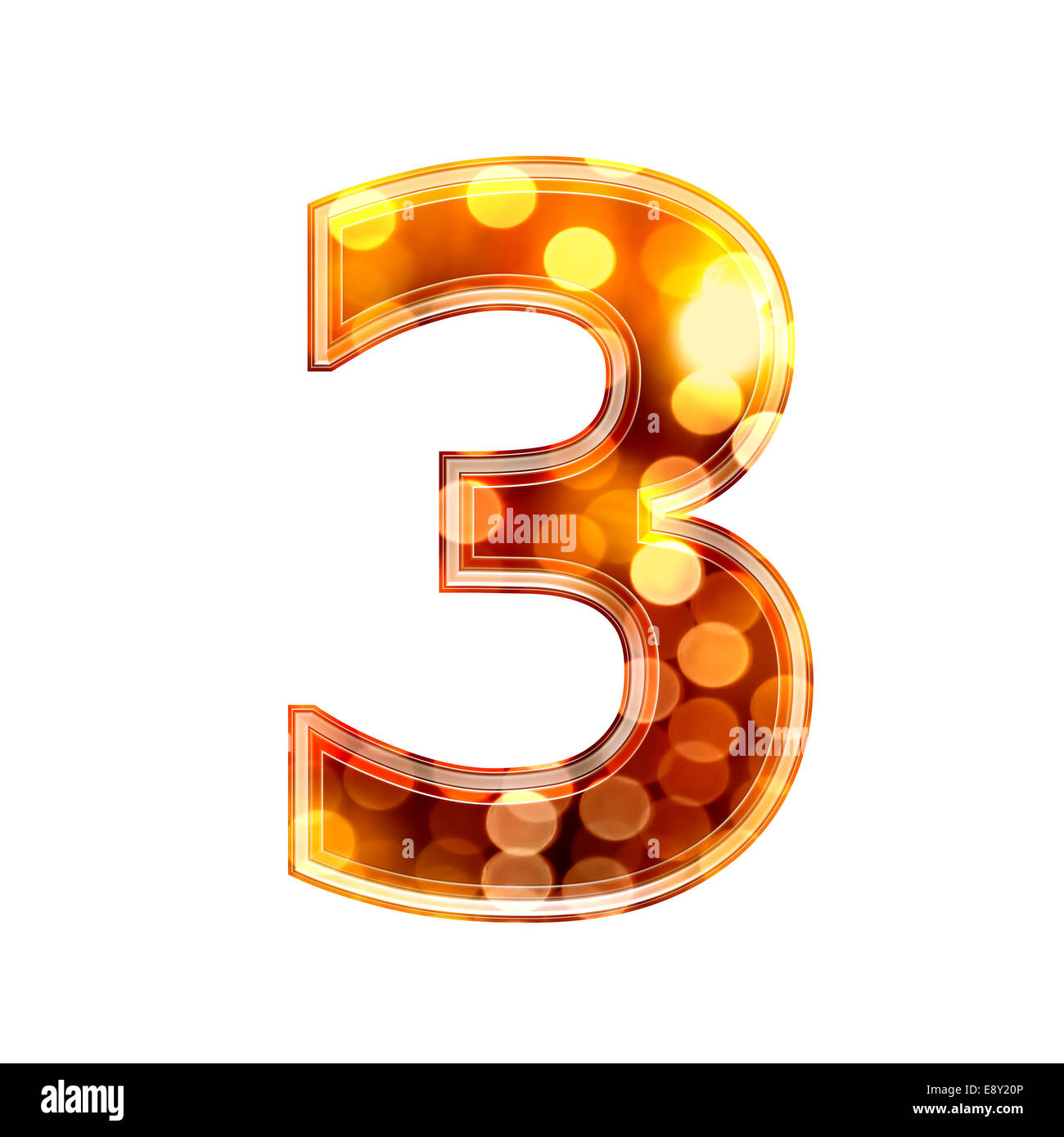 Glowing festive lights Cut Out Stock Images & Pictures - Alamy