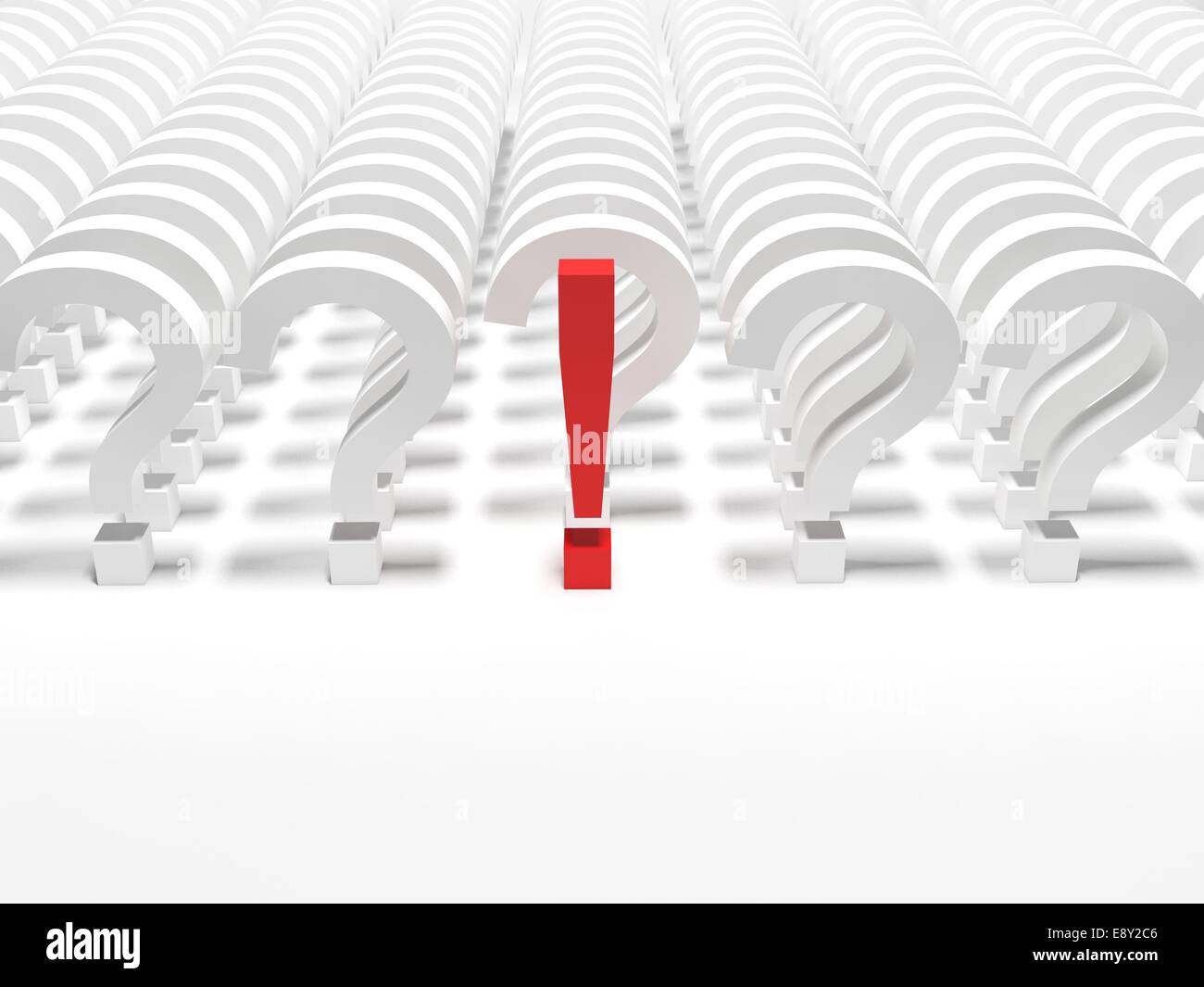 questions and exclamation sign Stock Photo - Alamy
