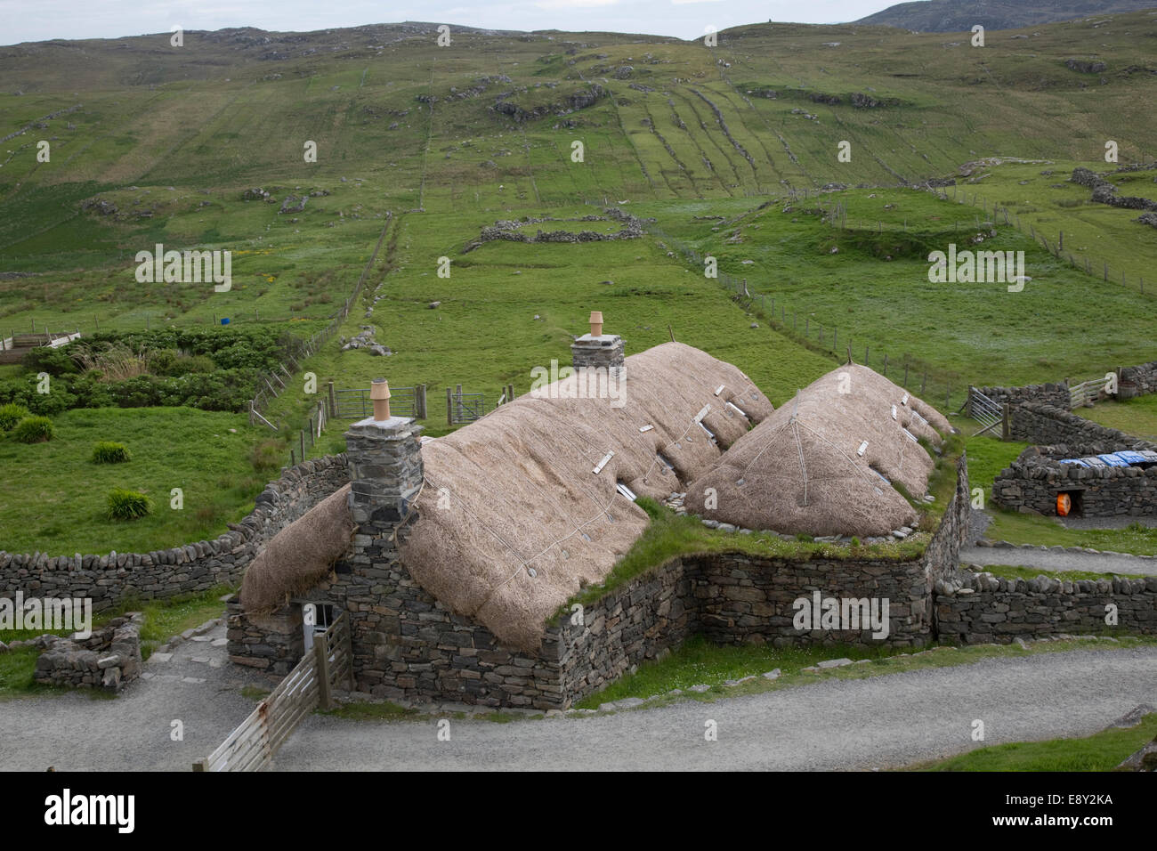 Gearannan Blackhouse Village Carloway Isle of Lewis Outer Hebrides ...
