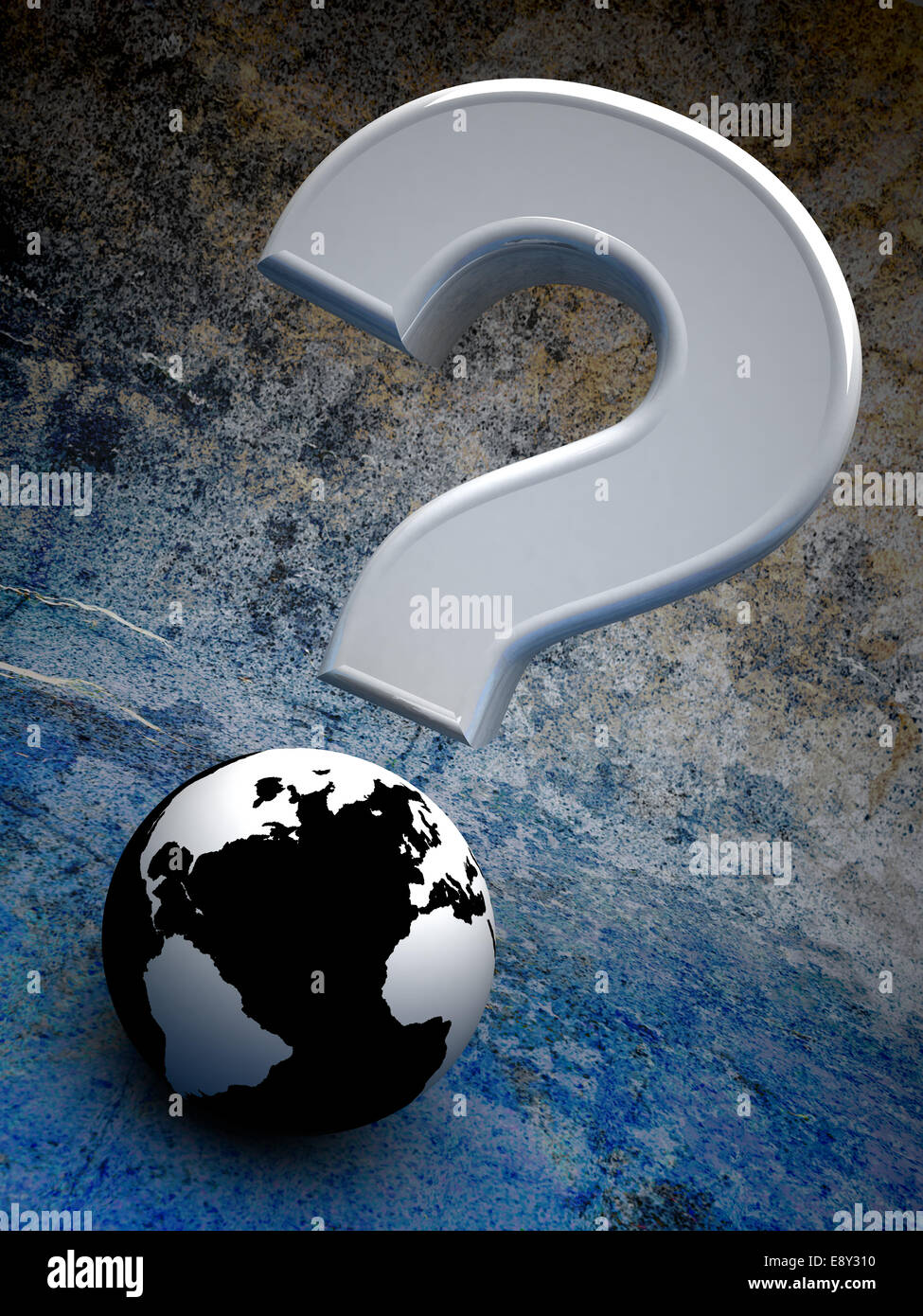 Blue earth background hi-res stock photography and images - Alamy