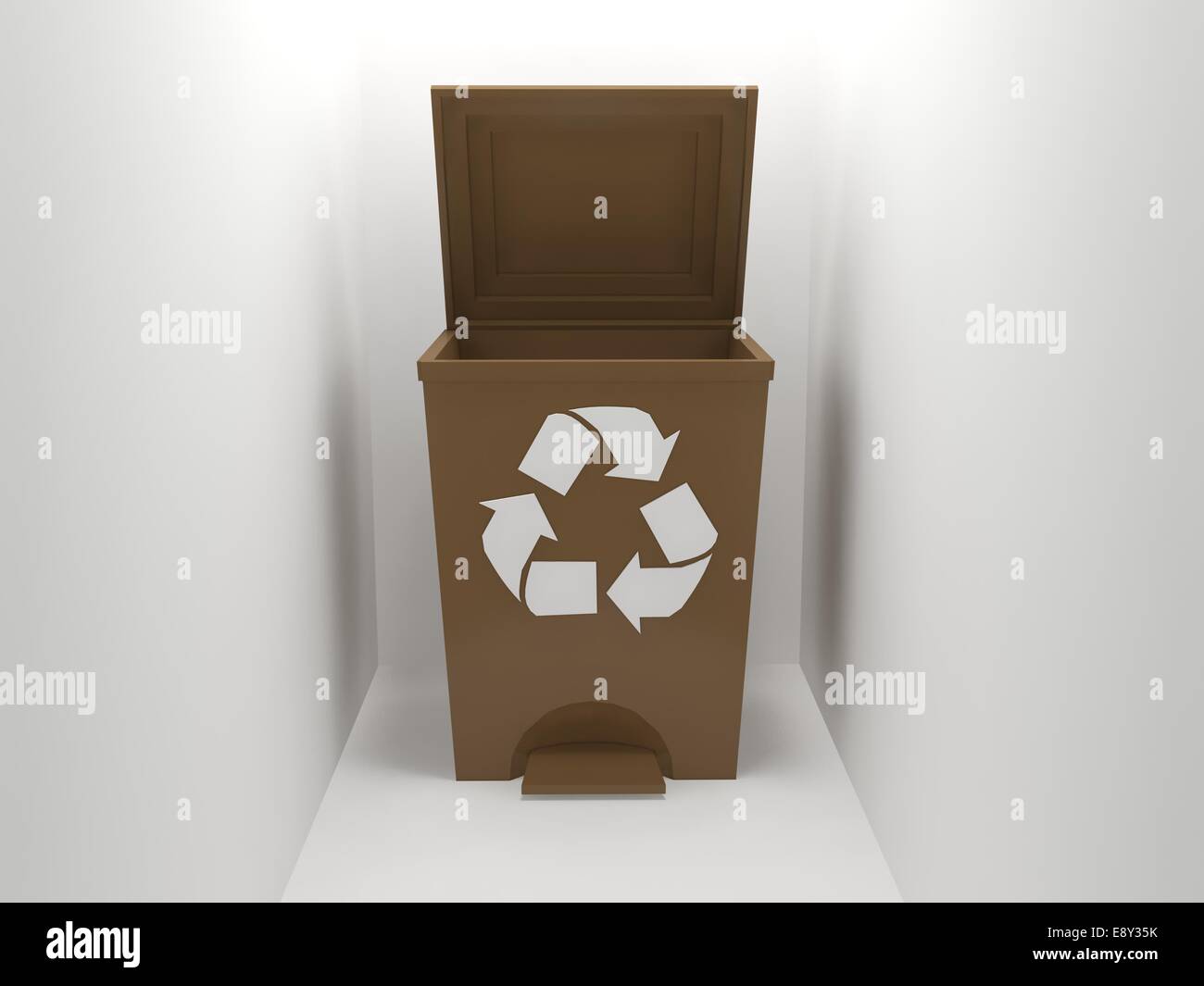 Brown bin hi-res stock photography and images - Alamy