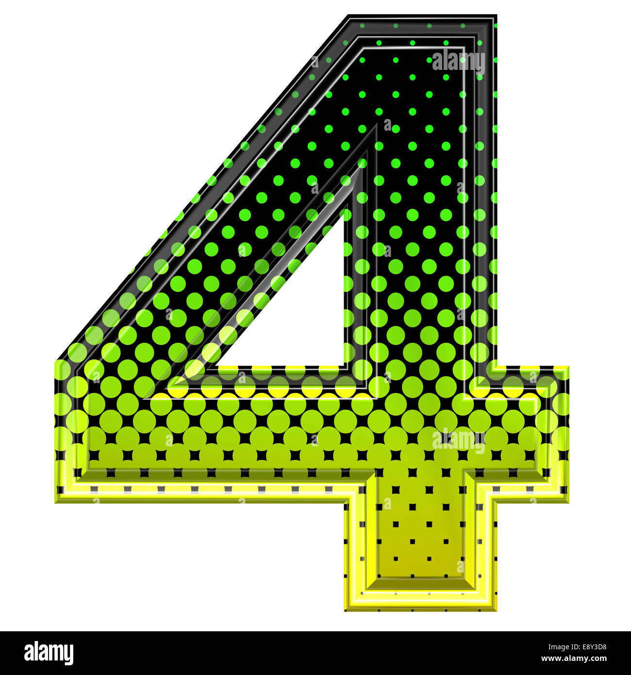 Halftone 3d hi-res stock photography and images - Alamy
