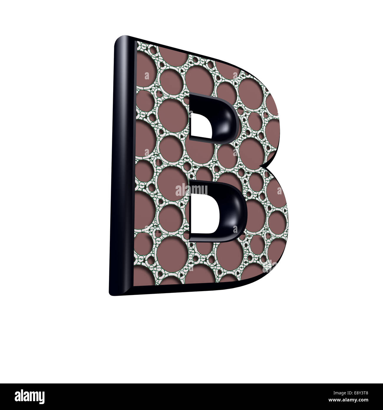 3d retro schriftart hi-res stock photography and images - Alamy