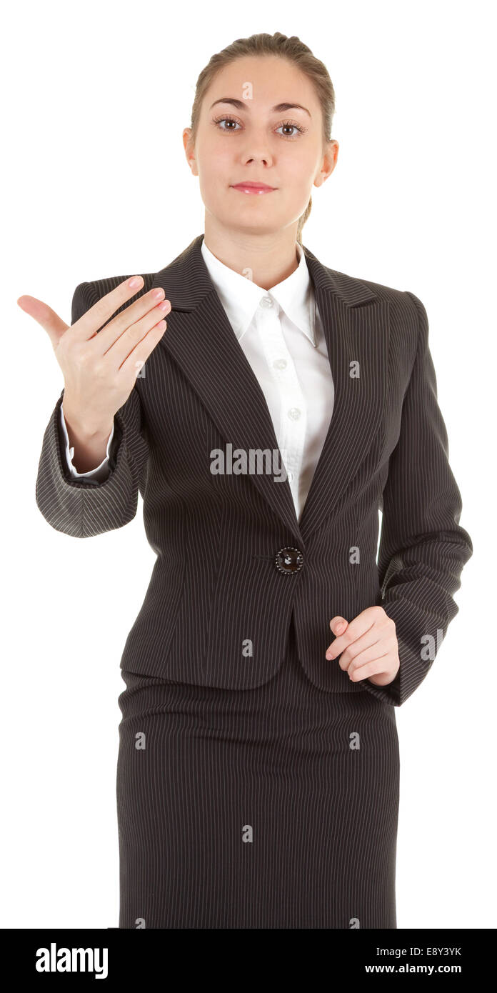 gesture of invitation Stock Photo - Alamy