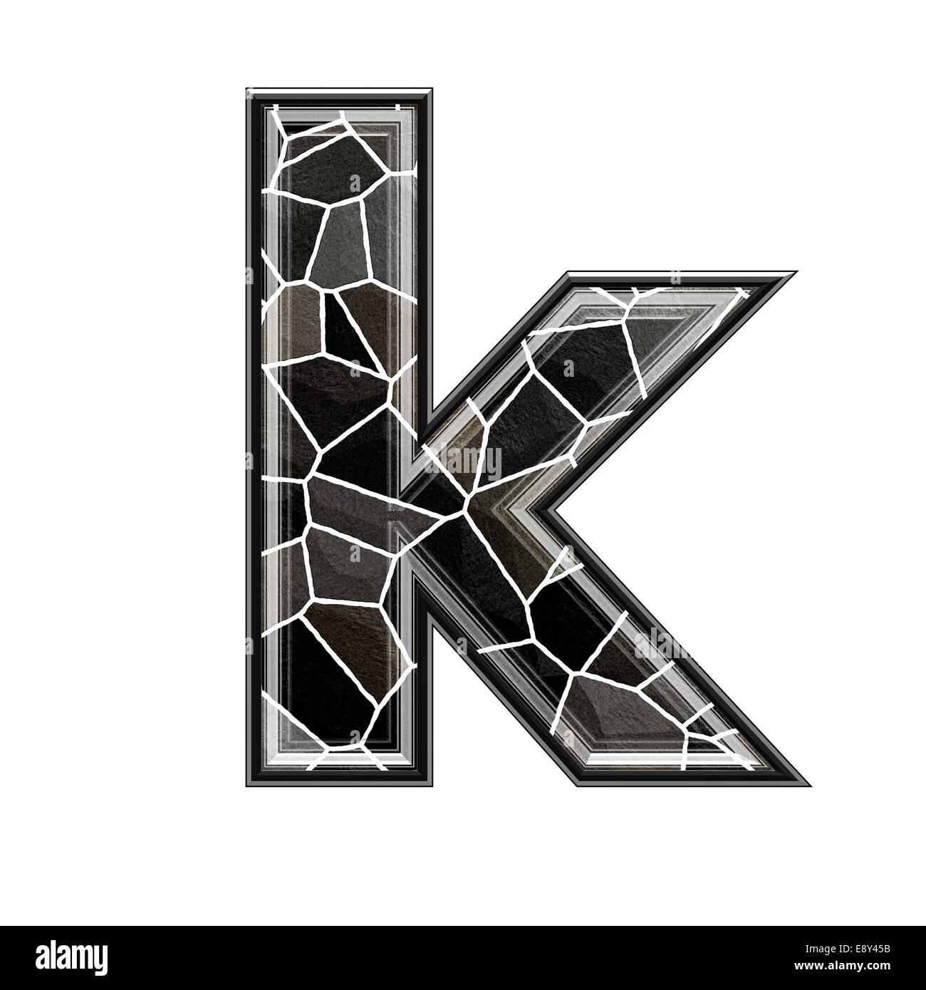 How To Draw 3d Letter K