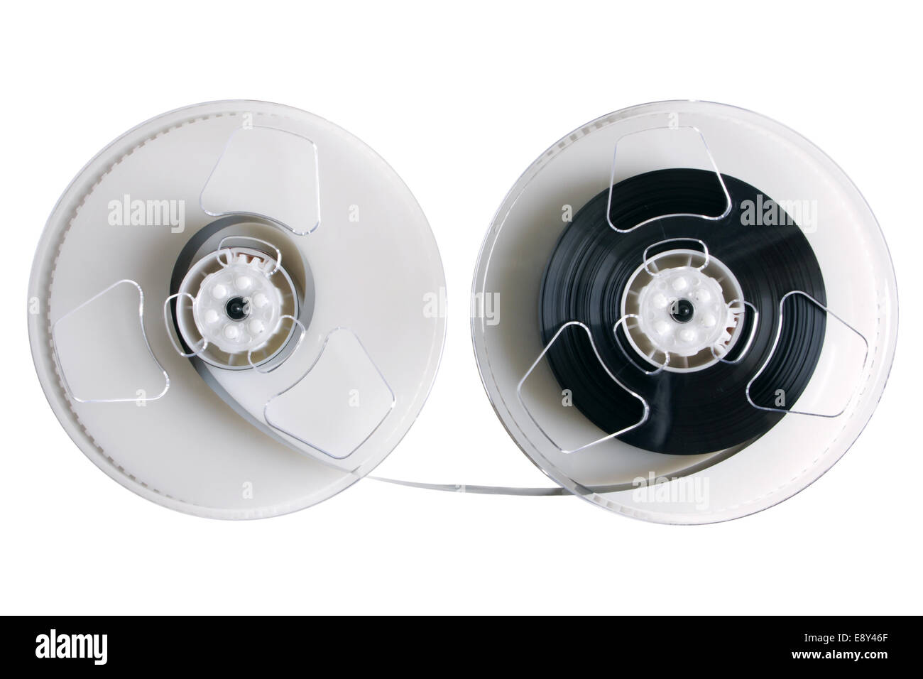 Open video cassette Stock Photo - Alamy