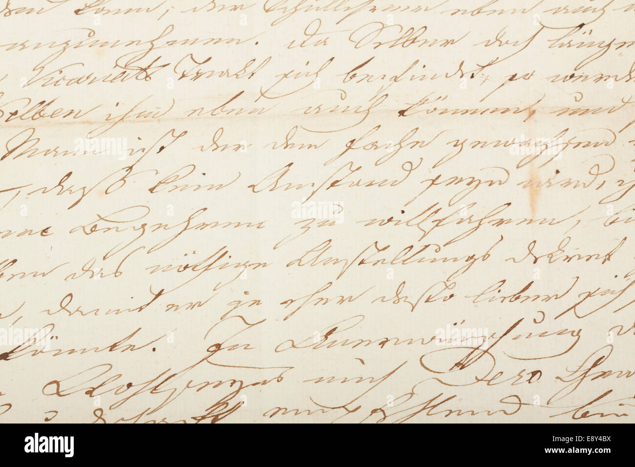 Retro Cursive Writing High Resolution Stock Photography and Images - Alamy