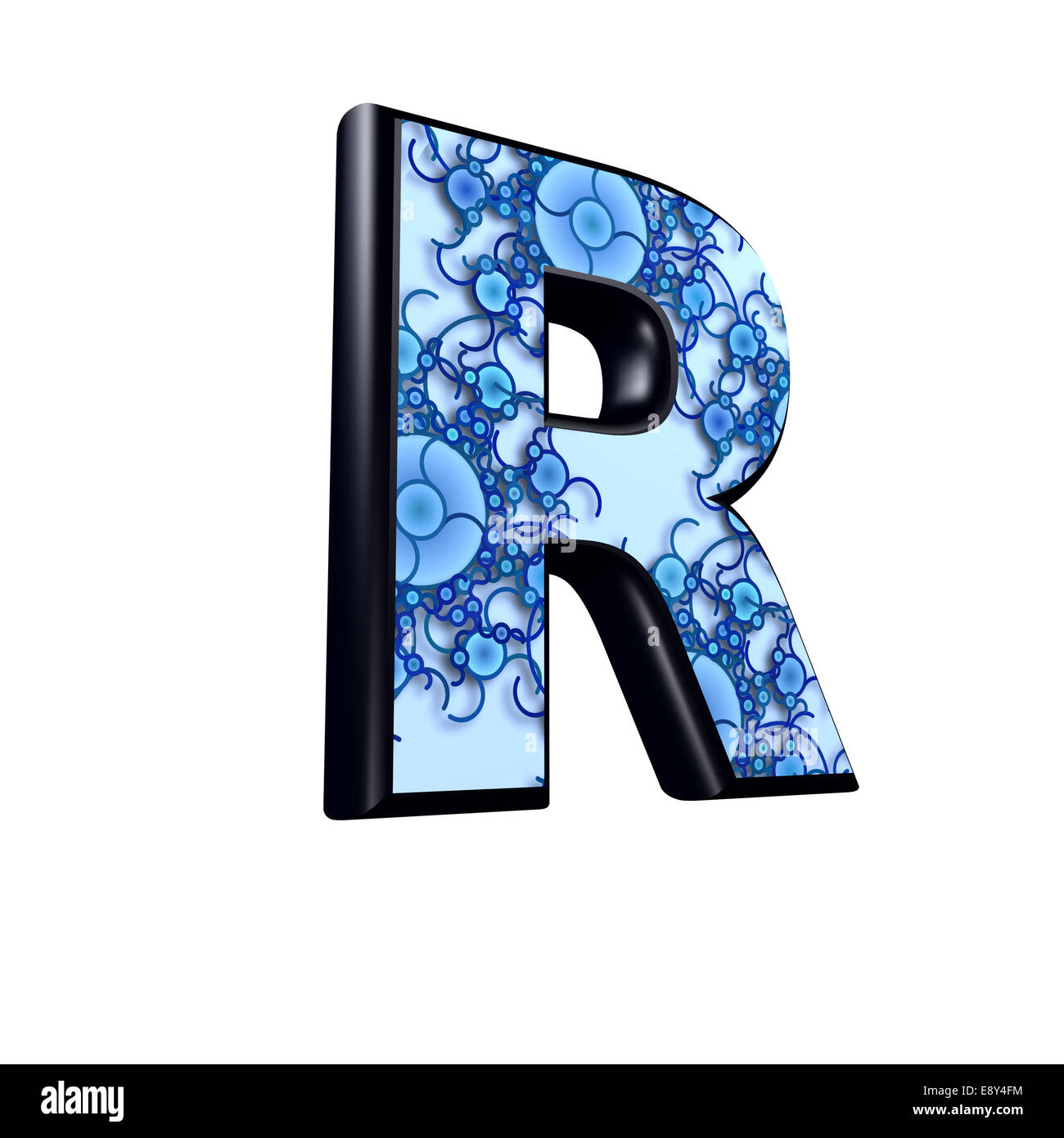 Decorative capital letter r hi-res stock photography and images - Alamy