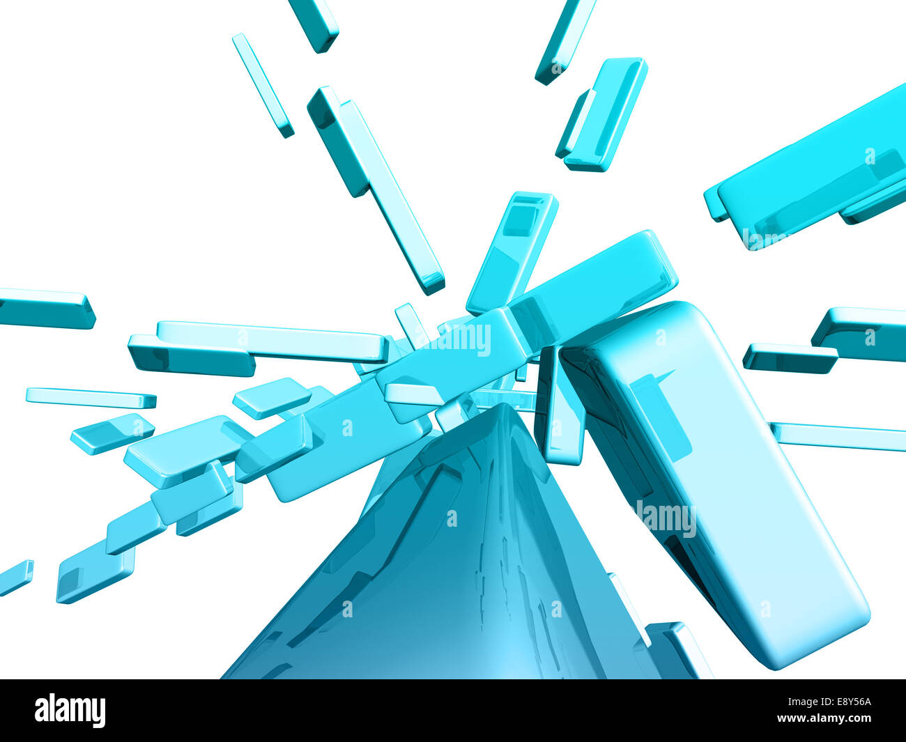 Blue light effects hi-res stock photography and images - Alamy