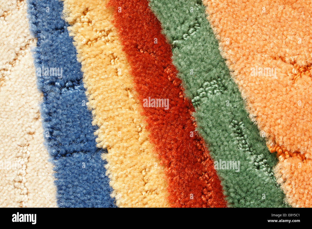 Samples of collection carpet Stock Photo - Alamy