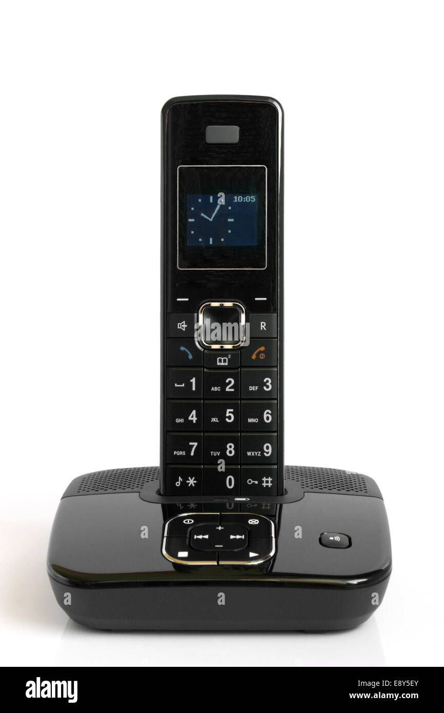 Dect cordless phone Stock Photo - Alamy