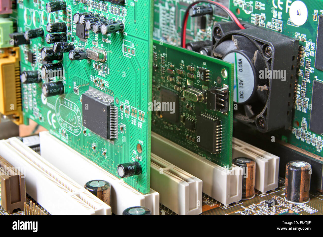 Close up computer sound card hi-res stock photography and images - Alamy