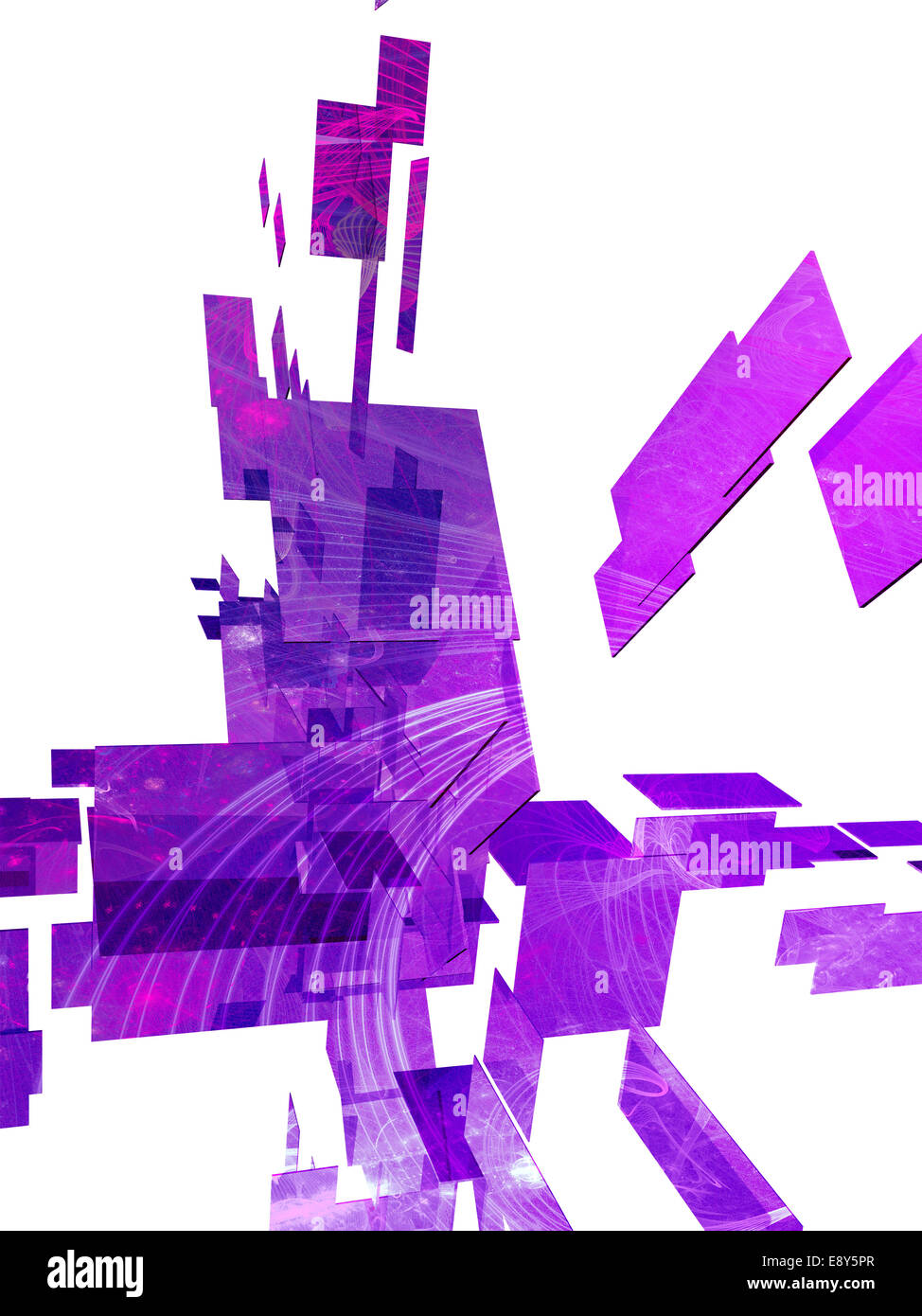 3d cubes with glossy light effects Stock Photo - Alamy