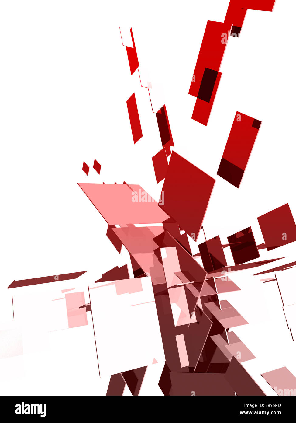 3d cubes with glossy light effects Stock Photo - Alamy