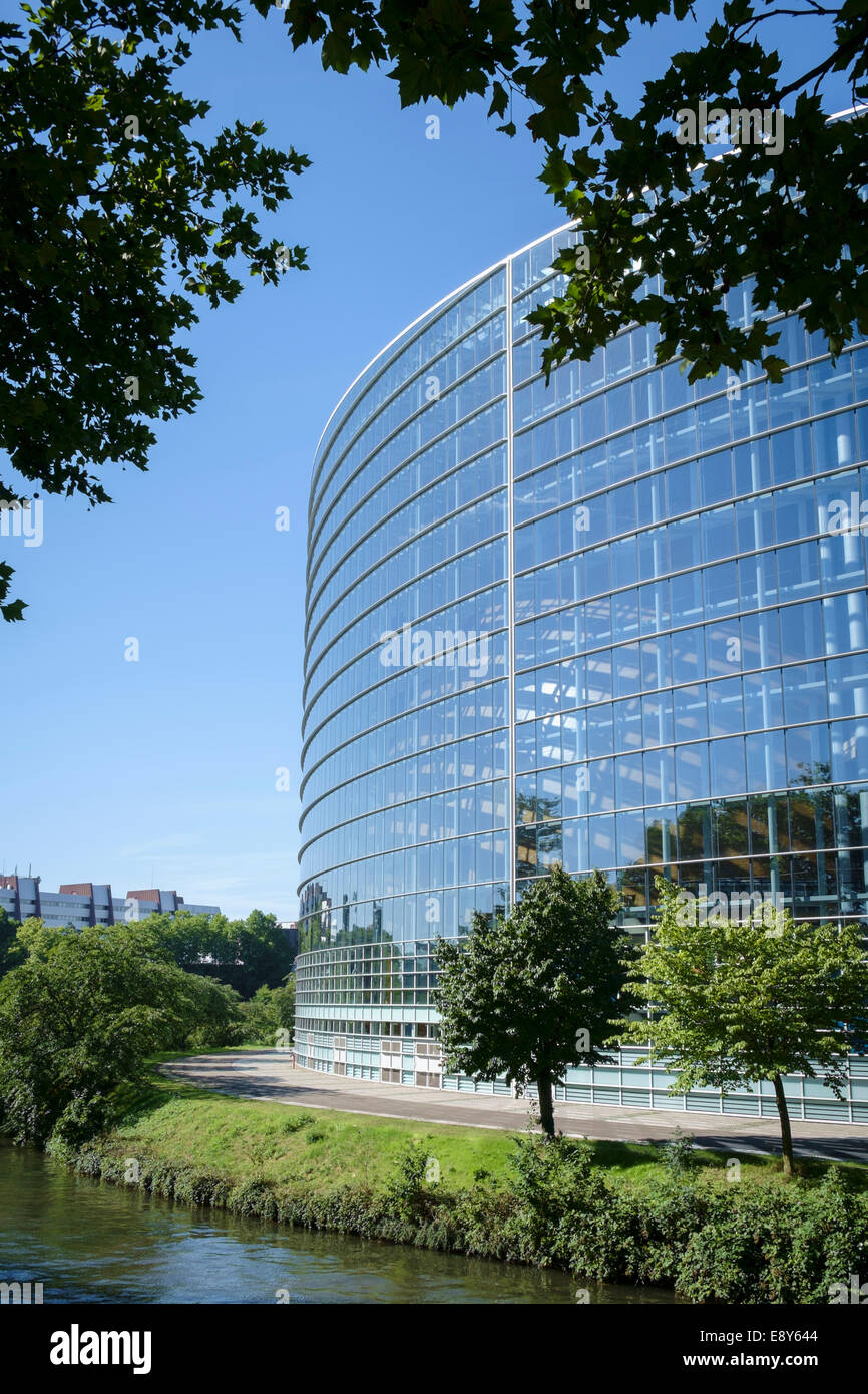 European Parliament building in Strasbourg, France, Europe - the Louise ...