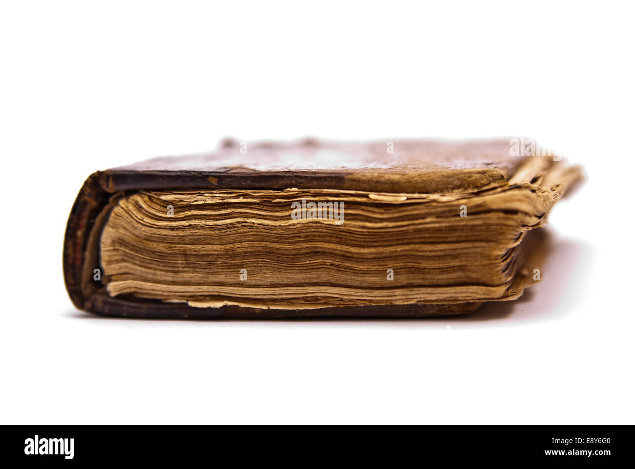 Antique open book isolated hi-res stock photography and images - Alamy
