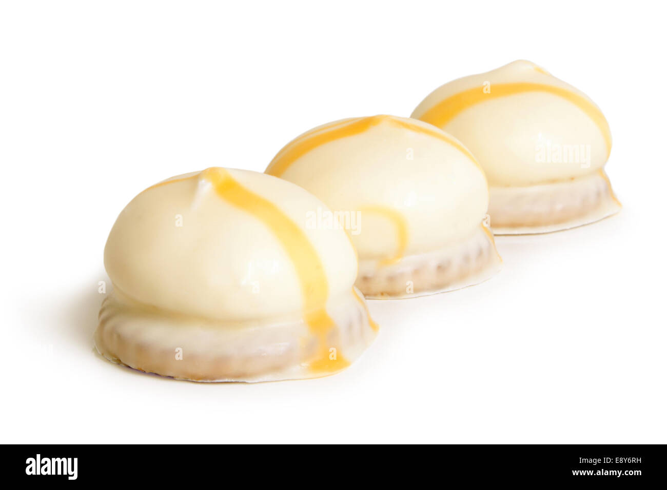 Three cookies in chocolate hi-res stock photography and images - Alamy