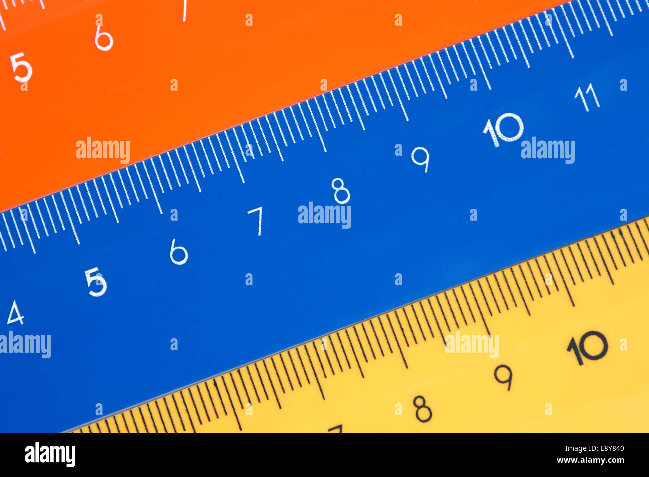 Rulers numbers hi-res stock photography and images - Alamy