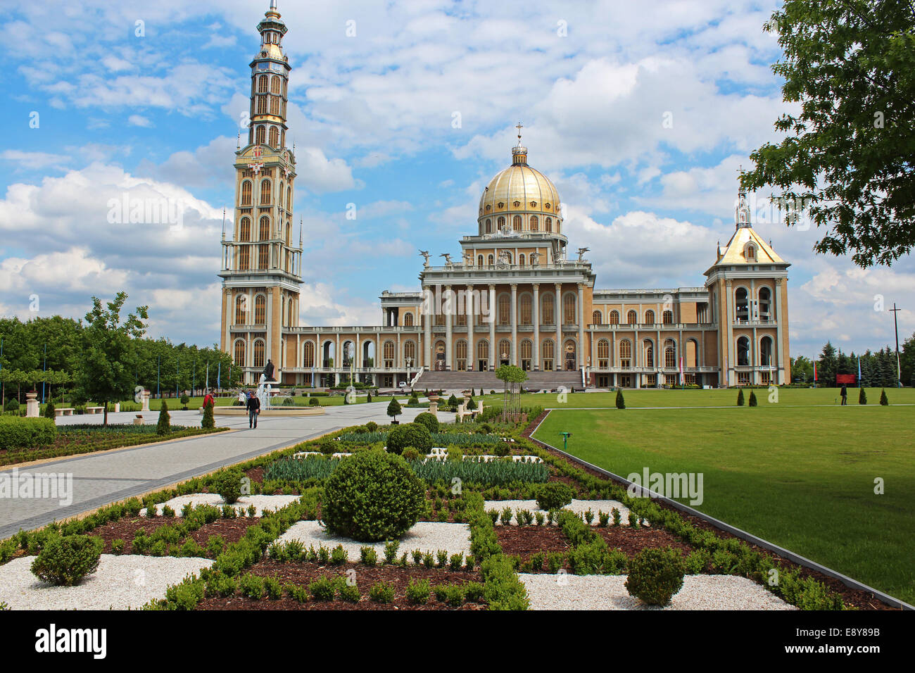 Lichen, Poland 29th Mai 2013: Sanctuary of Our Lady the Queen of Poland ...