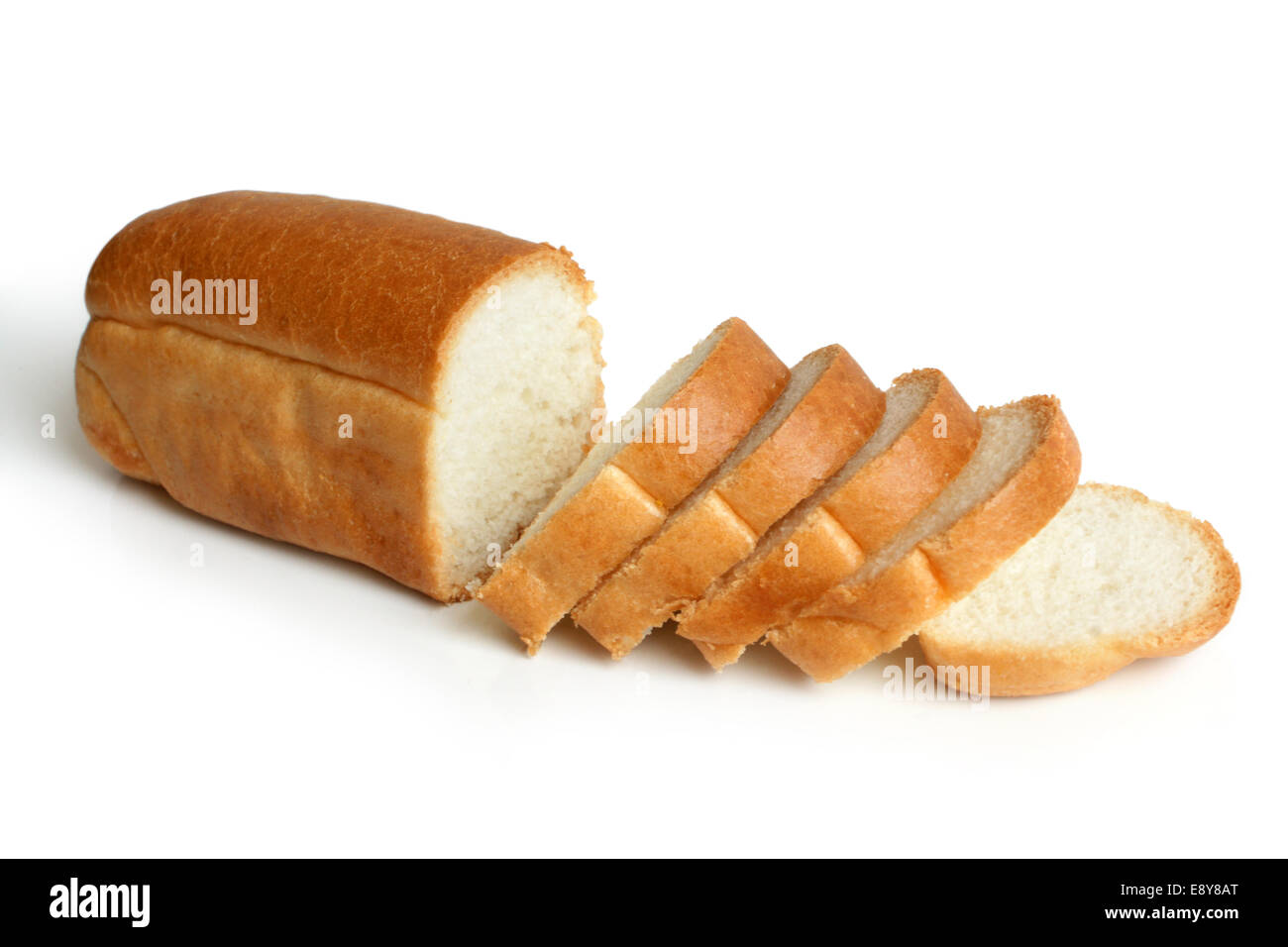 Sliced loaf of bread Stock Photo - Alamy
