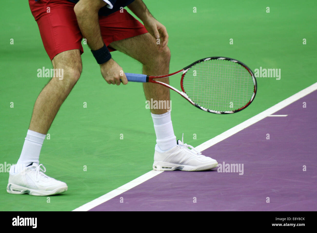 Tennis player legs hi-res stock photography and images - Alamy